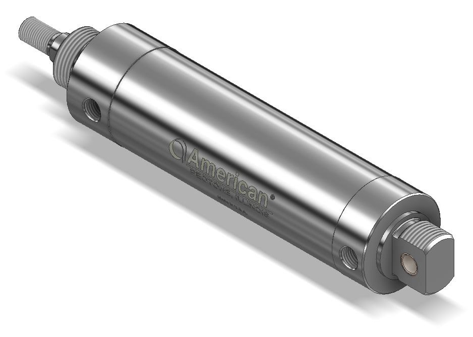 2" Bore Double Acting Air Cylinder Stainless Steel Series Universal ...